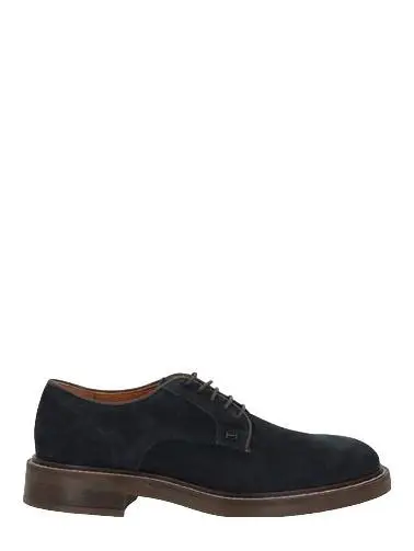 HACKETT Lace-up Leather Derby Shoes - Navy