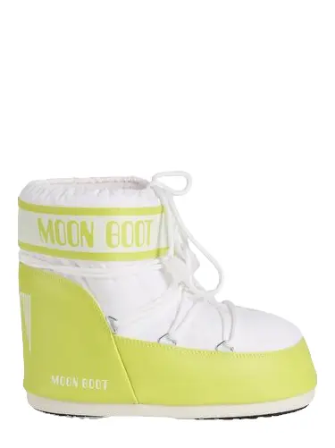 Moon Boot Mb Icon Low Nylon Ankle Boots - White