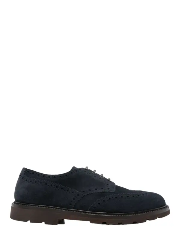 HENDERSON BARACCO Georges Derby Shoes - Blue