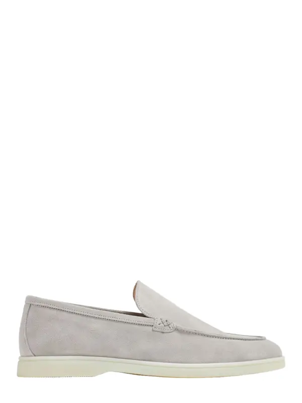 FORSA Suede Loafers - Grey