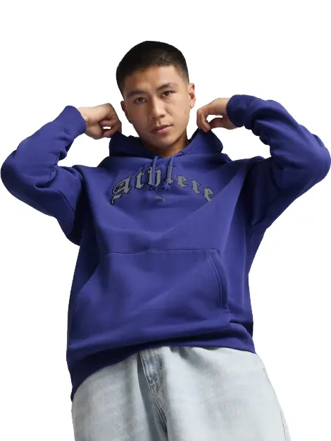 PUMA Graphics Athlete Hoodie - Lapis Lazuli