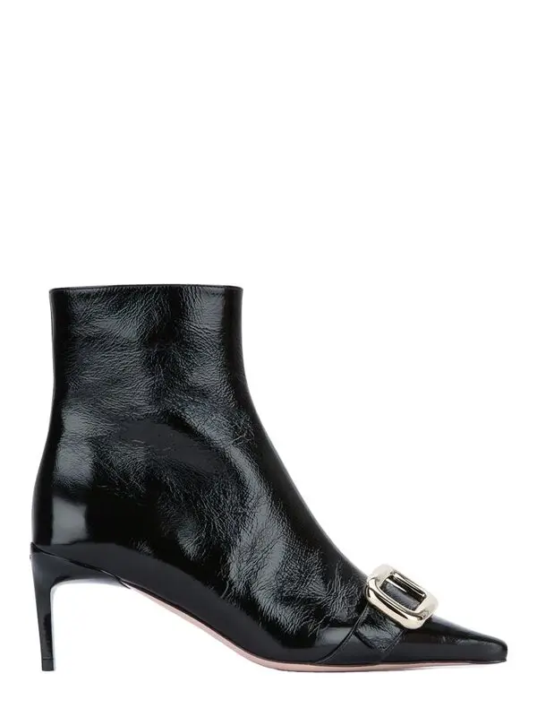 ROGER VIVIER Choc Bootie 55 - Black
