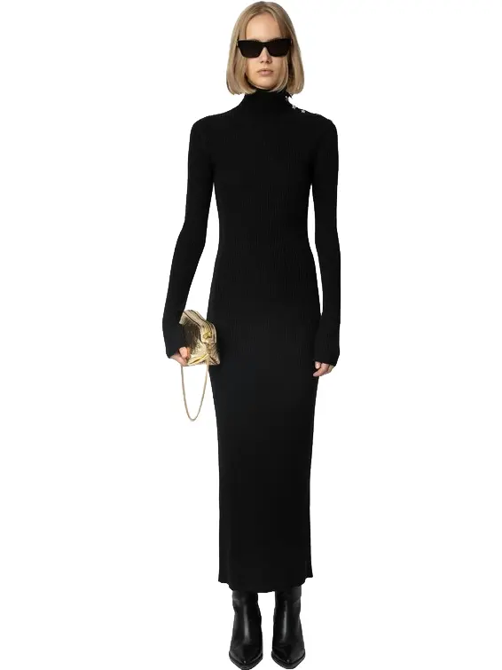 Zadig&Voltaire Mireille Maxi Dress - Black