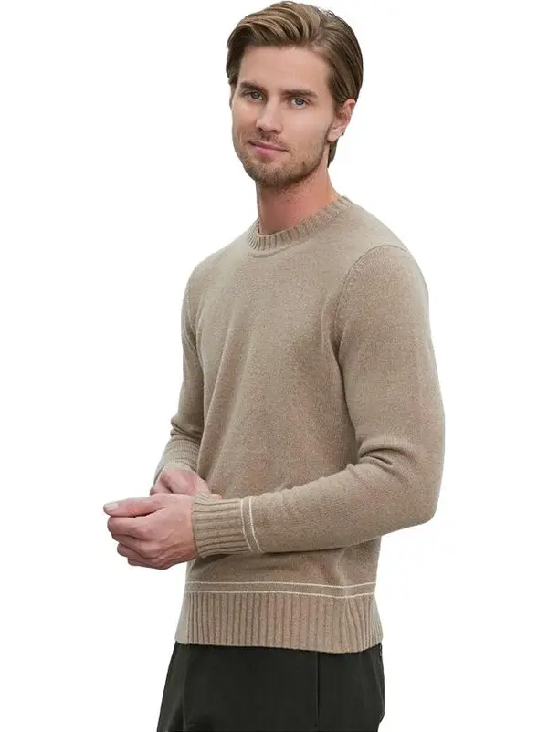 Velvet By Graham & Spencer Atticus Wool-blend Sweater - Stripe
