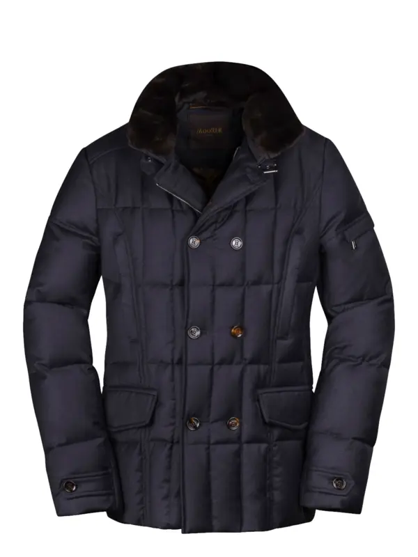 MOORER Siro Jacket - Blue