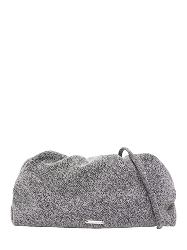 Rebecca Minkoff Tied Up Clutch - Silver