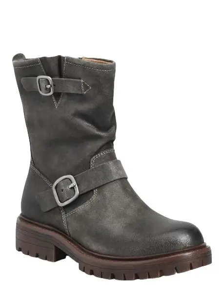 SOFFT Amberlynn Water Resistant Moto Boots - Carbon Grey