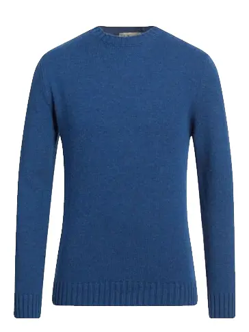IRISH CRONE Wool Sweater - Blue