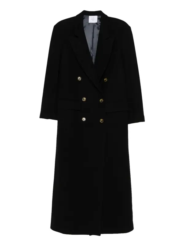 LE SULLY STUDIO Double-breasted Coat - Black