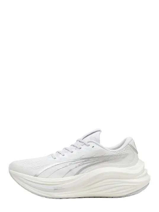 PUMA Magmax Nitro™ Running Shoes - White- Silver