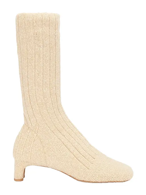 Jeffrey Campbell Fitted Boots - Buff