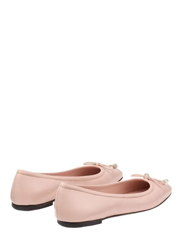 JIMMY CHOO Elme Ballet Flats - Pink