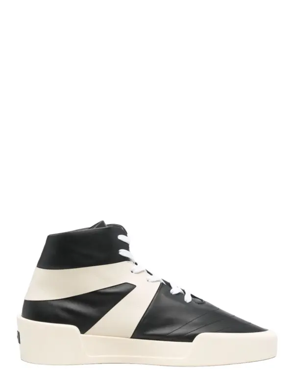 Fear Of God Leather Sneakers - Black