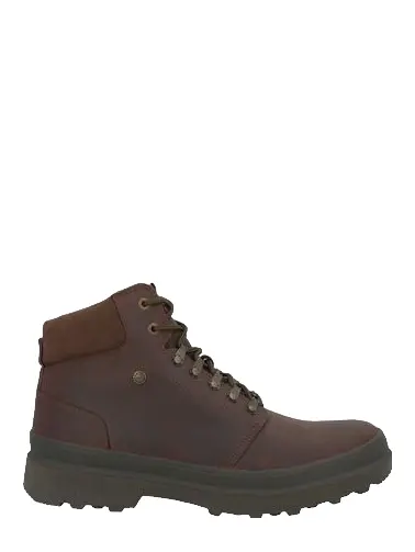 Barbour Leather Ankle Boots - Brown