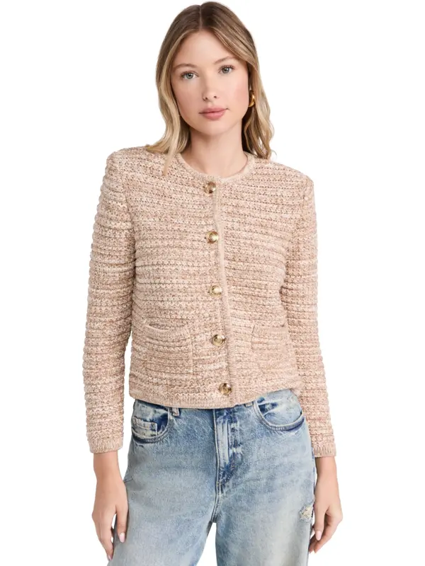 Ba&sh Guspa Cardigan - Sable
