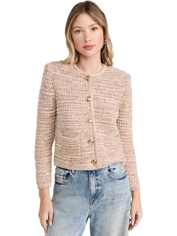 Ba&sh Guspa Cardigan - Sable