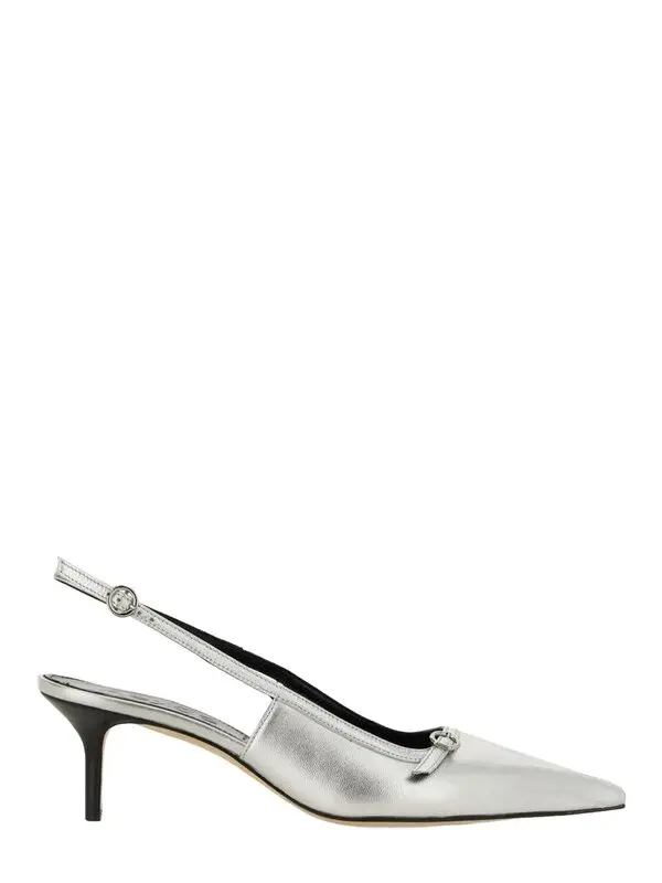 AeydĒ Saba Slingbacks - Silver