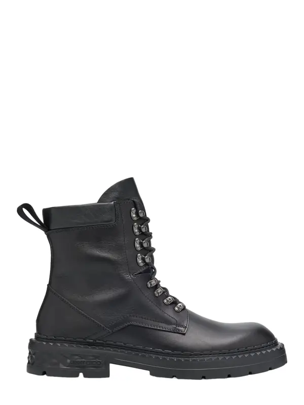 JIMMY CHOO Marlow Combat Boots - Black