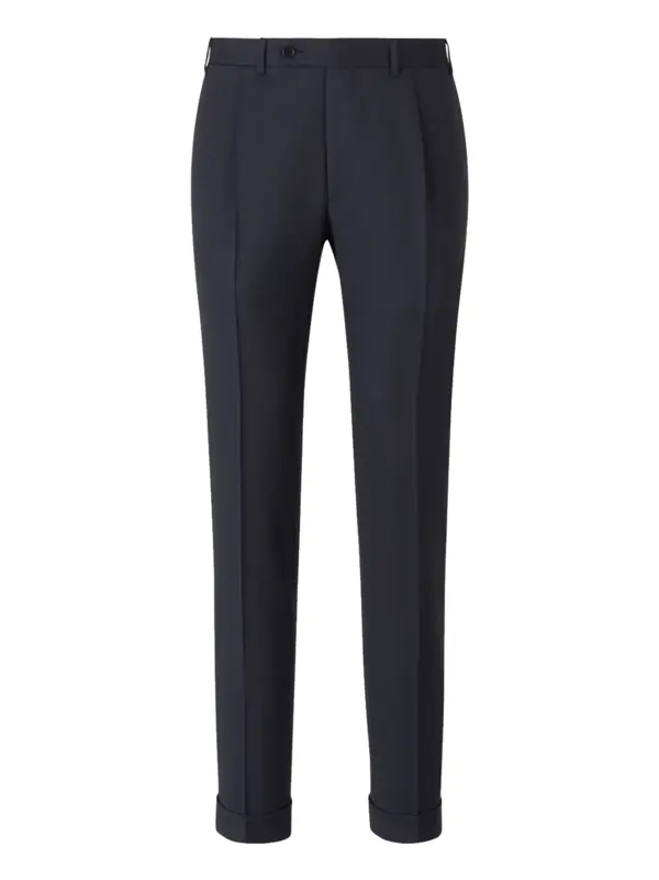 Canali Wool Trousers - Blue