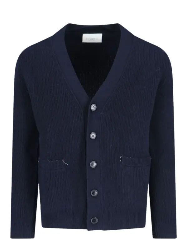BALLANTYNE Cashmere Cardigan - Blue
