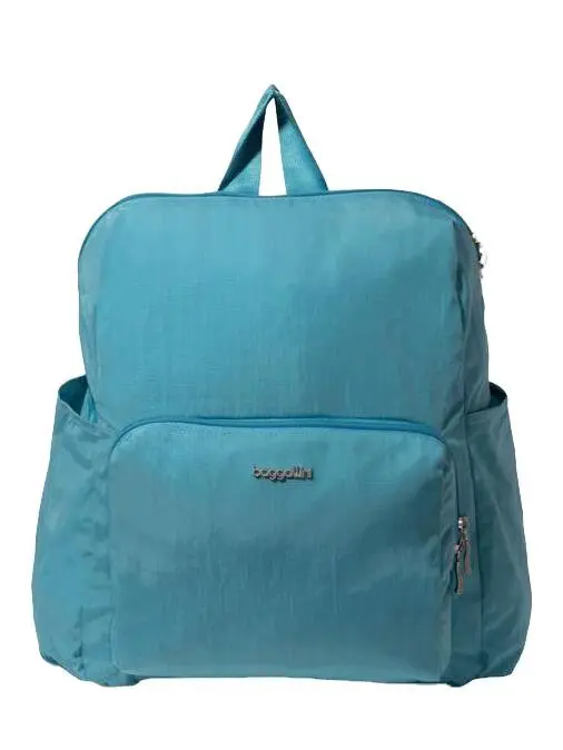 BAGGALLINI Carryall Packable Backpack - Seaside Blue