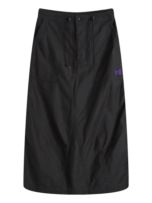 Needles String Fatigue Skirt - Black
