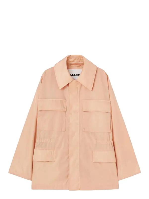 JIL SANDER Concealed Fastening Jacket - Pink