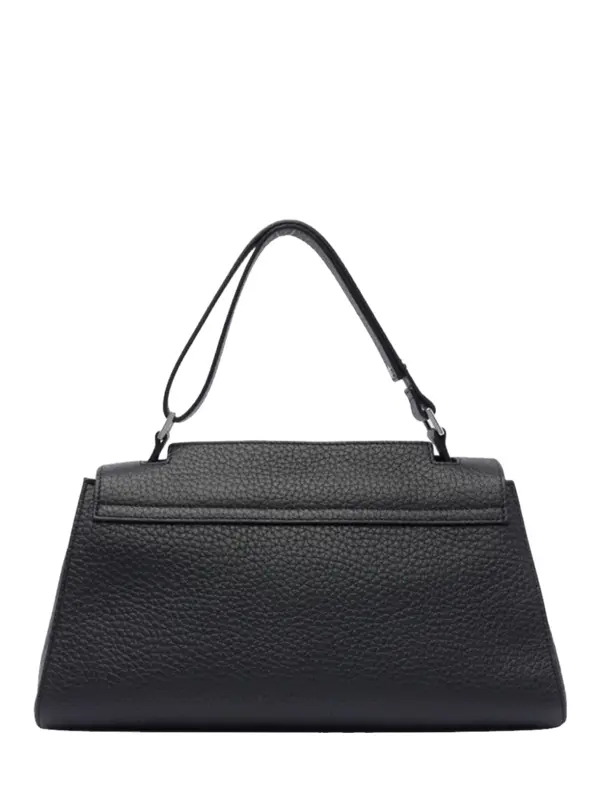 ORTIGNI Sveva Longuette Tote Bag - Black