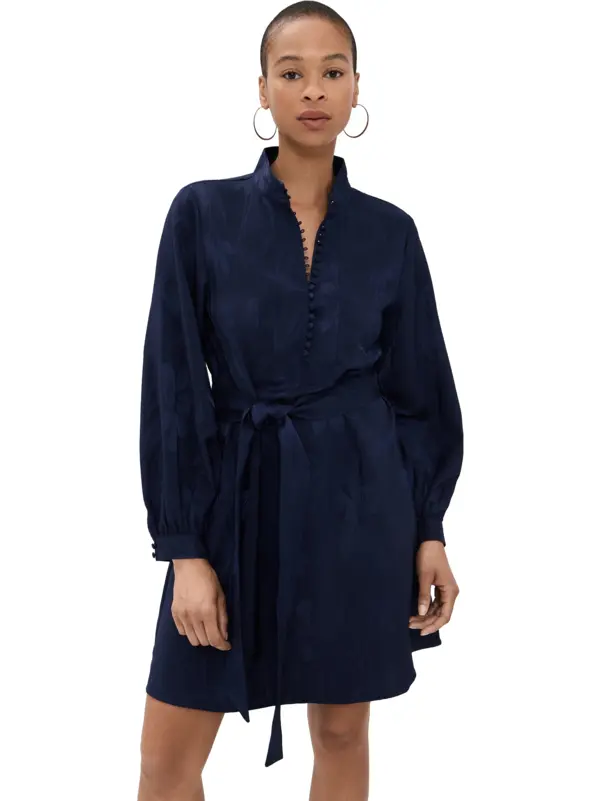 Figue Izzie Dress - True Navy