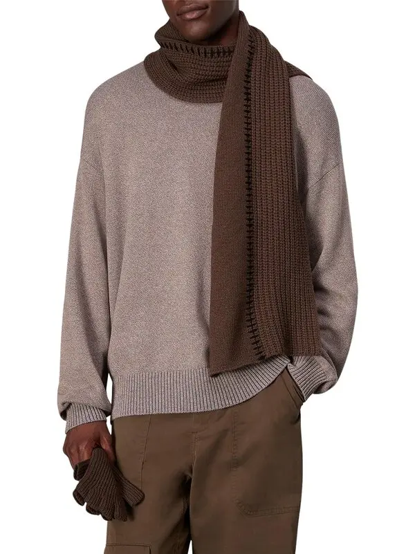 Rag & Bone Dexter Marled Sweater - Grey Multi