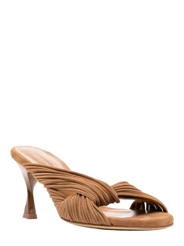 Christopher Esber 70mm Fender Sandals - Neutrals