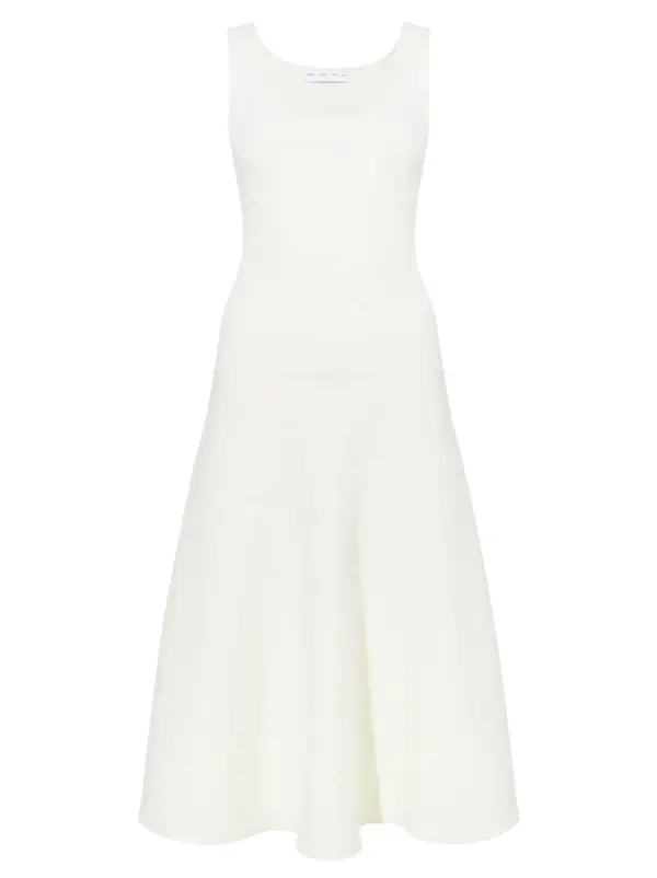 Proenza Schouler White Label Lucia Knitted Dress - White