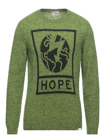 BROOKSFIELD Mélange Knit Sweater - Green