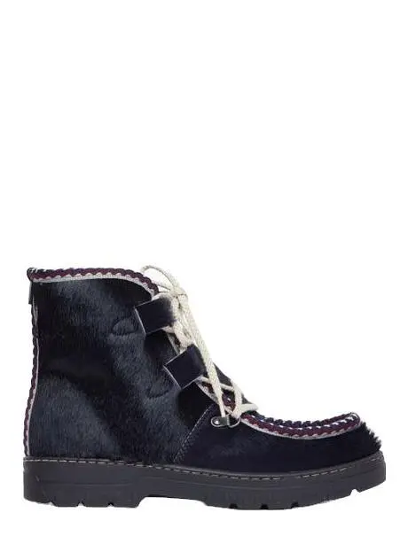Penelope Chilvers Genuine Calf Hair Bootie - Ink
