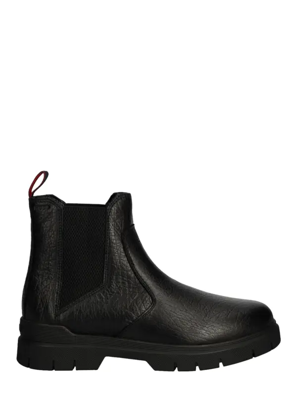 Hugo Boss Leather Chelsea Boots - Black