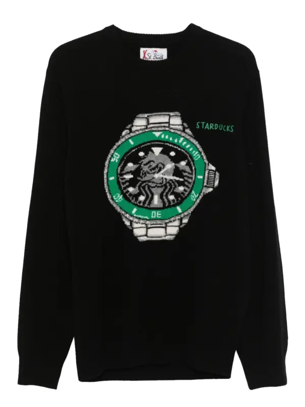 MC2 SAINT BARTH Heron Sweater - Black
