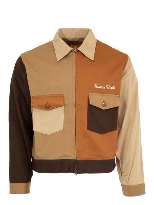 HUMAN MADE Zip-up Work Jacket - Brown