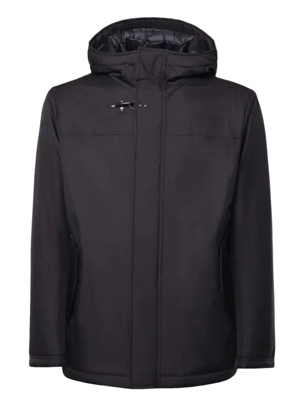 FAY Gabardine Jacket - Black