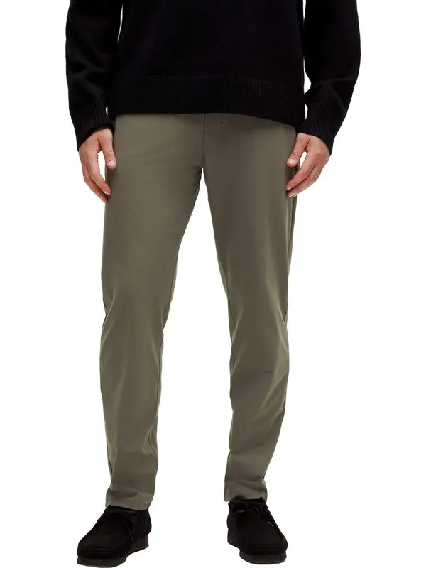 Lululemon Warpstreme Slim-fit Pull-on Pant - Army Green