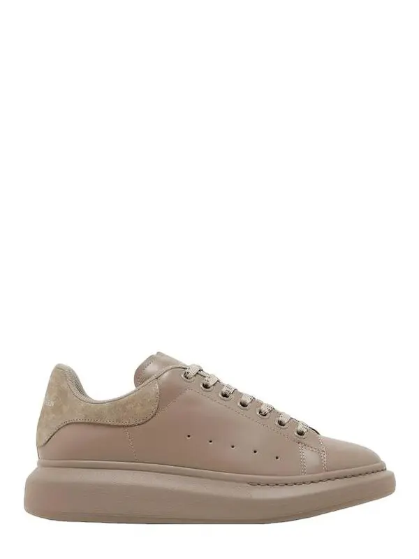 Alexander McQueen Oversized Sneakers - Pewter/beige