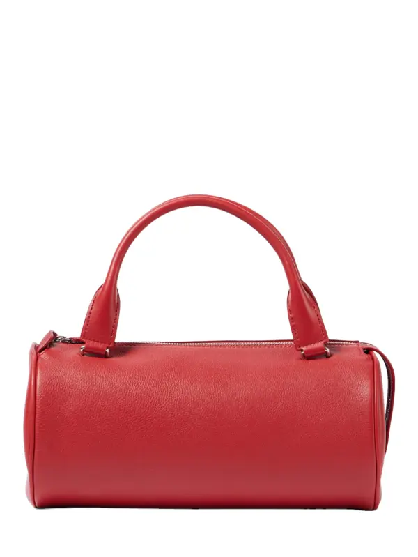 THE ROW Edith Leather Shoulder Bag - Red
