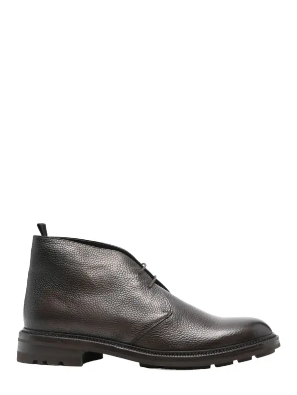 Fratelli Rossetti Leather Ankle Boots - Brown