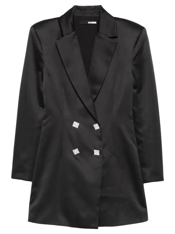 Remain Birger Christensen Satin Mini Dress - Black