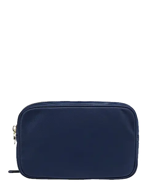 Stoney Clover Lane Double Zipper Pouch - Sapphire