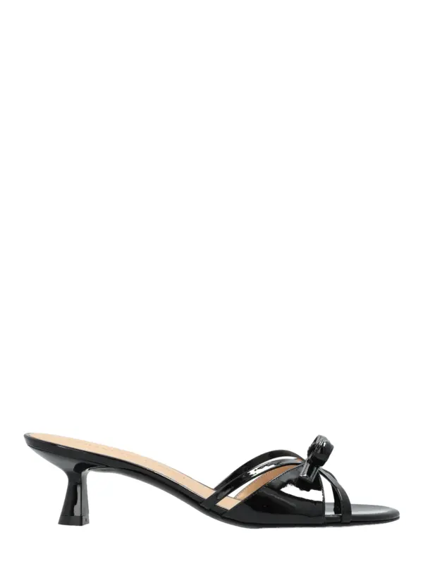 STUART WEITZMAN 50mm Felicity Mules - Black