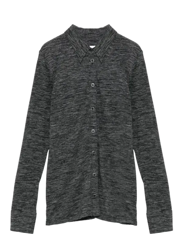 MARANT ETOILE Imelia Polo Top - Grey