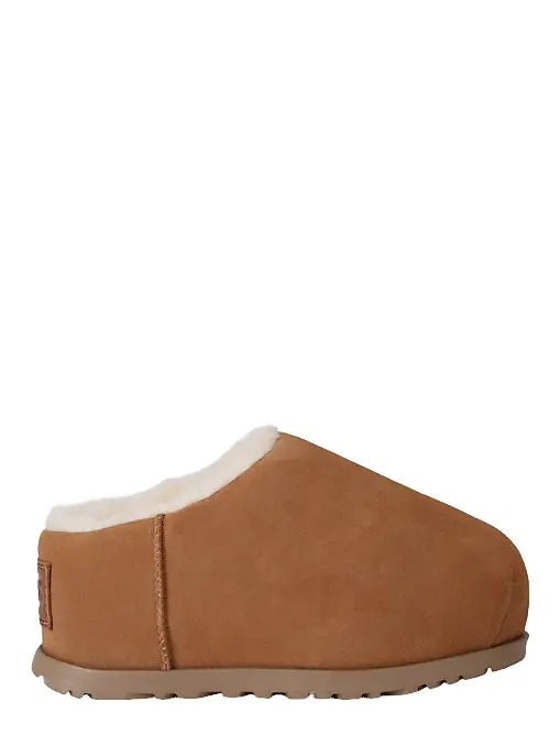 UGG Pumped Suede Slides - Tan