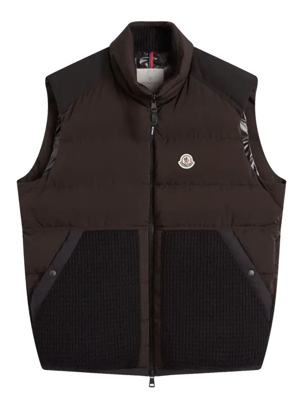 Moncler Larci Rip Stop Vest - Black