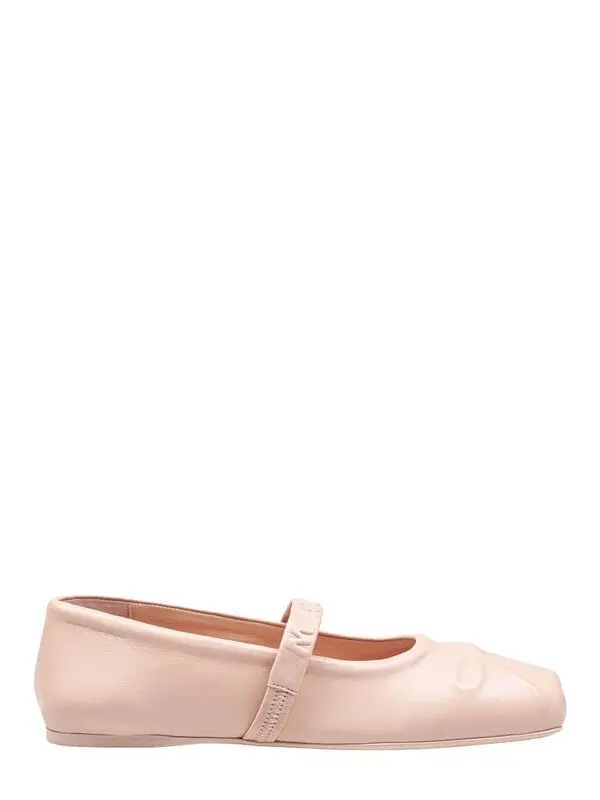 Marni Square Toe Ballerinas - Pink