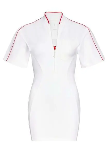 Jacquemus X Nike Short-sleeved T-shirt Dress - White
